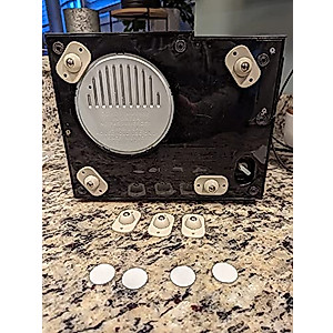 MeyaGo 8PCS Mini Caster Wheels Adhesive Bumpers for KitchenAid Mixer air Fryer Coffee Maker Bottom Kitchen Countertops Appliances Rubber Pads Non-Slip Bumpers Rolling Wheels Mobility Wheels