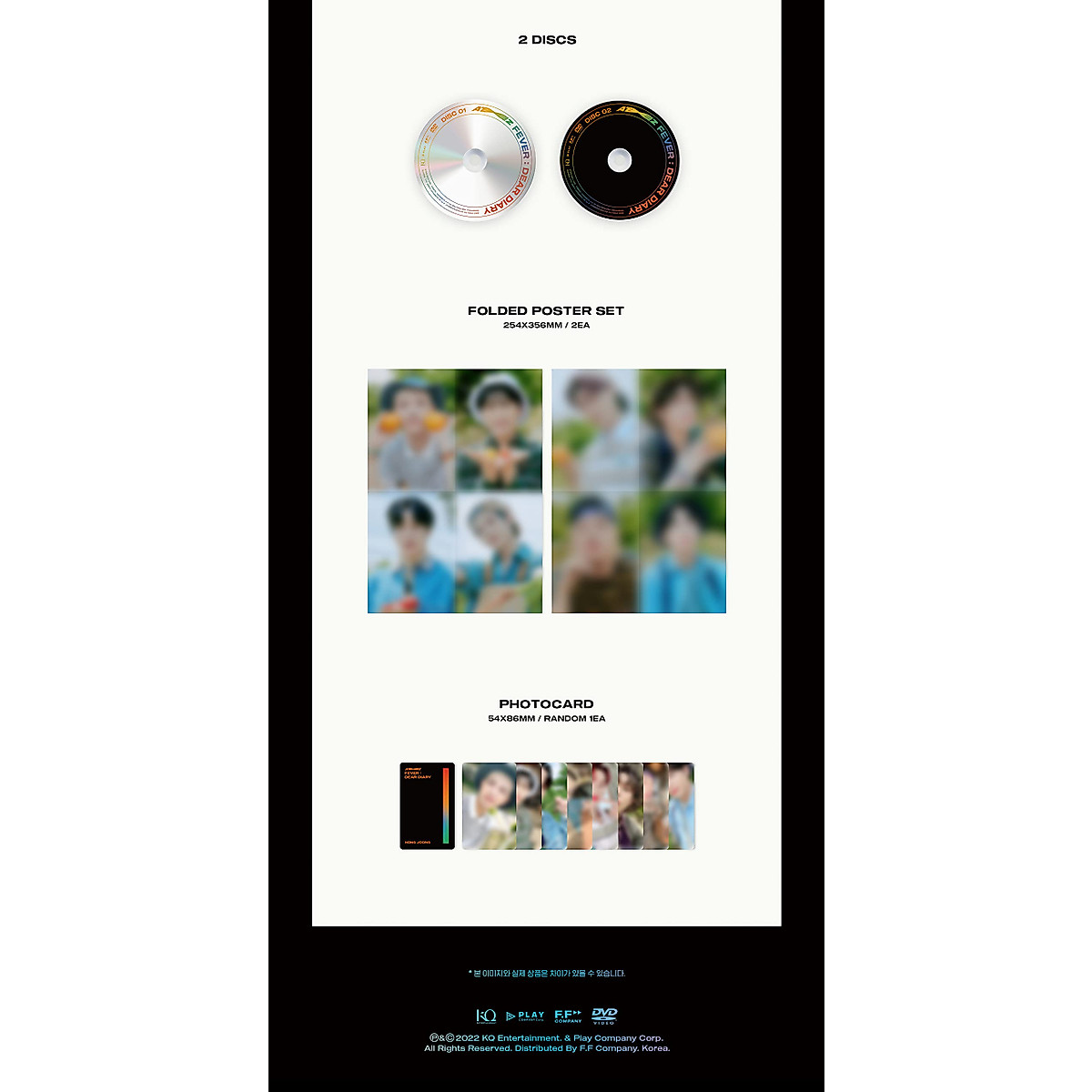 Dreamus [DVD] ATEEZ - FEVER : DEAR DIARY DVD + PHOTOBOOK