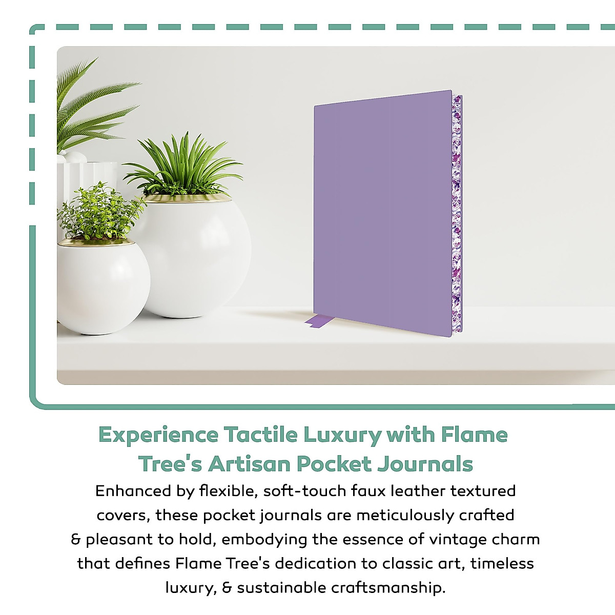 Racing Green Artisan Pocket Journal (Flame Tree Journals) (Artisan Pocket Journals)