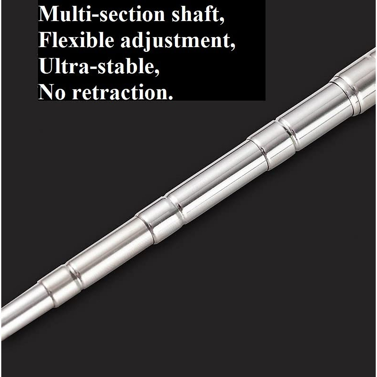 Othmro 1pcs Telescopic Teachers Pointer,Teachers Pointer Stick, Extendable Hand Pointer Retractable Classroom Whiteboard Pointer Extendable for Teachers, Guides, Coach Extend to 63"