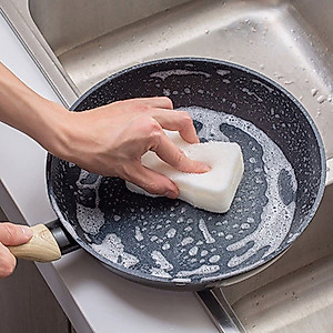 Sponge Wipe Two-Sided Cleaning Sponge Thickened Sponge Scouring Pad Stainless Steel Sponges Holder Self Adhesive Sponges Organizer Drain Racks