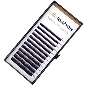 Bottom Lash Extension J Curl 0.07mm Mix4-7mm 4mm 5mm 6mm 7mm Black Color Bottom Lash Extensions (Mix4-7mm 0.07 J Curl)