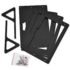 7 Inch Screen Acrylic Shell, 7 Inch Monitor Touch Screen Acrylic Protective Case Shell with Stand Holder for Raspberry Pi 7" Display Screen