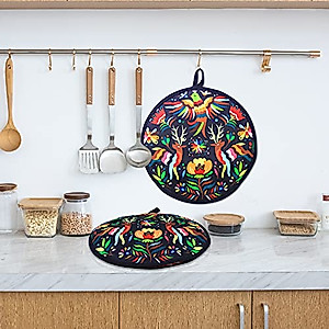 ZKOO Tortilla Warmer Pouch 12-Inch, Insulated Tortilla Holder -Microwavable Use Fabric Bag to Keep Food Warm.Ideal for Tortillas & Breads! (1, Black)