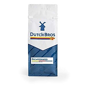 Dutch Bros Coffee Decaf Blend, Whole Bean, Medium Roast, 1lb Bag