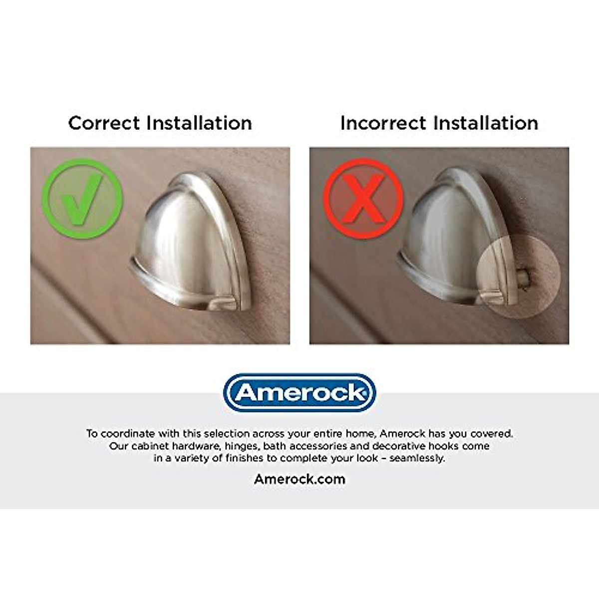 Amerock | Cabinet Cup Pull | Matte Black | 3 inch (76 mm) Center to Center | Cup Pulls | 1 Pack | Drawer Pull | Drawer Handle | Cabinet Hardware