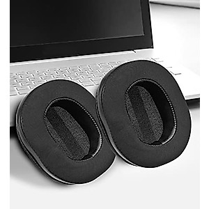 M50X Earpads, Upgrade ATH-M50X Ear Pads, Cooling Gel Ear Cushions Replacement for Audio Technica ATH-M50X/M40X, HyperX Cloud 2/Cloud Alpha, SteelSeries Arctis 7/Arctis Pro, MDR-7506/MDR-V6 Headphones