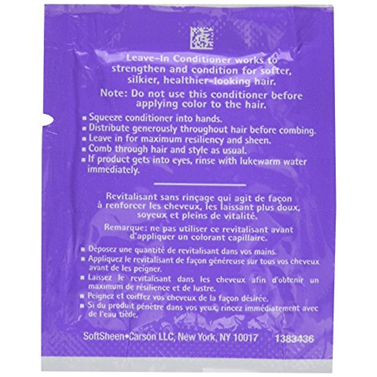 SoftSheen-Carson Dark and Lovely Reviving Colors Nourishing Color & Shine, Natural Black 395