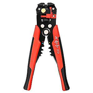 YIYITOOLS Wire Stripping Tool, Self-adjusting 8-Inch Automatic Wire Stripper/Cutting Pliers Tool for Wire Stripping, Cutting, Crimping 10-24 AWG (0.2~6.0mm²),XT-1-002