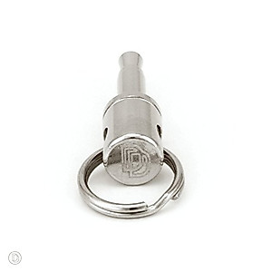 Dongle Dangler 3.5mm Headphone Jack Adapter - Compatible with iPhone 15/15 Pro/ 14/14 Pro/13/13 Pro/12/12 Pro/11/11 Pro/X/Xr/Xs/SE (Keychain 1-Pack)