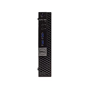 DELL OPTIPLEX 7040 6th Gen Micro Business Desktop Computer, Intel Quad Core i5 6400T up to 2.8GHz, 16G DDR4, 256GB SSD, WiFi,HDMI, DP, Win 10 64-Bit Supports EN/ES/FR(CI5)(Renewed)