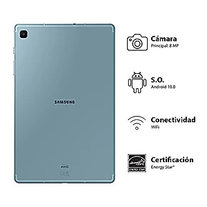 SAMSUNG Galaxy Tab S6 Lite 10.4" 64GB Android Tablet, S Pen Included, Slim Metal Design, AKG Dual Speakers, Long Lasting Battery, US Version, 2020, Angora Blue