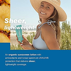 COOLA Organic Sunscreen SPF 30 Sunblock Body Lotion, Dermatologist Tested Skin Care for Daily Protection, Vegan and Gluten Free, Pina Colada, 5 Fl Oz