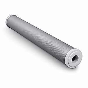 Standard Whole House Coconut Shell Carbon Block 5 Micron Water Filter 20” x 2.5” Fits 20” x 2.5” Housings. Remove Chlorine and Bad Odor. Compatible with C1-20, HX-CB-25-2010, F3WCB32 Pack of 4