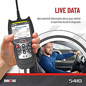 INNOVA 5410 – Newest 2022 All System OBD2 Scan Tool – Read/Erase Check Engine, ABS, SRS, and Transmission