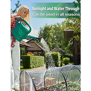 Garden Insect Mesh Netting 10ft x 32ft (3m x 10m), Wohohoho 1mm Ultra Fine Mosquito Netting Bug Netting Bird Netting Insect Barrier, 60 Mesh per Inch Plant Cover for Gardening Vegetables Fruit Tree