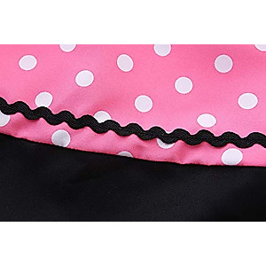 Mud Kingdom 6 Year Old Birthday Dress Girl Cute 6 Long Sleeve Pink