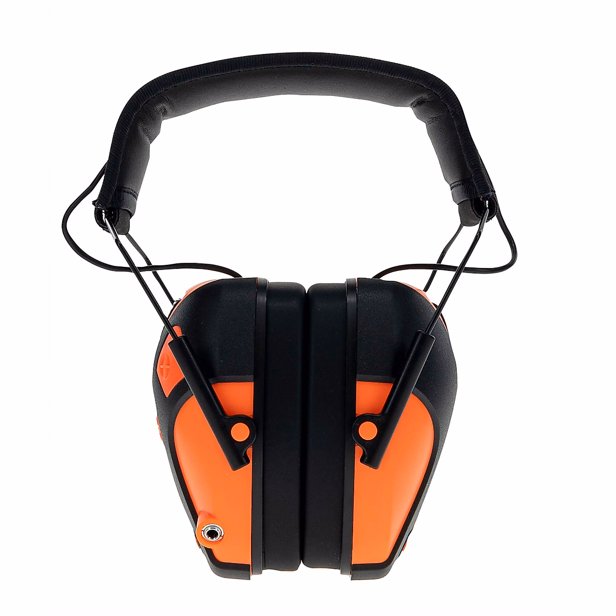 Caldwell E-MAX Pro Electronic Hearing Protection 23-24 NRR - Adjustable Lo Pro Earmuffs for Shooting, Hunting and Range, Hot Coral