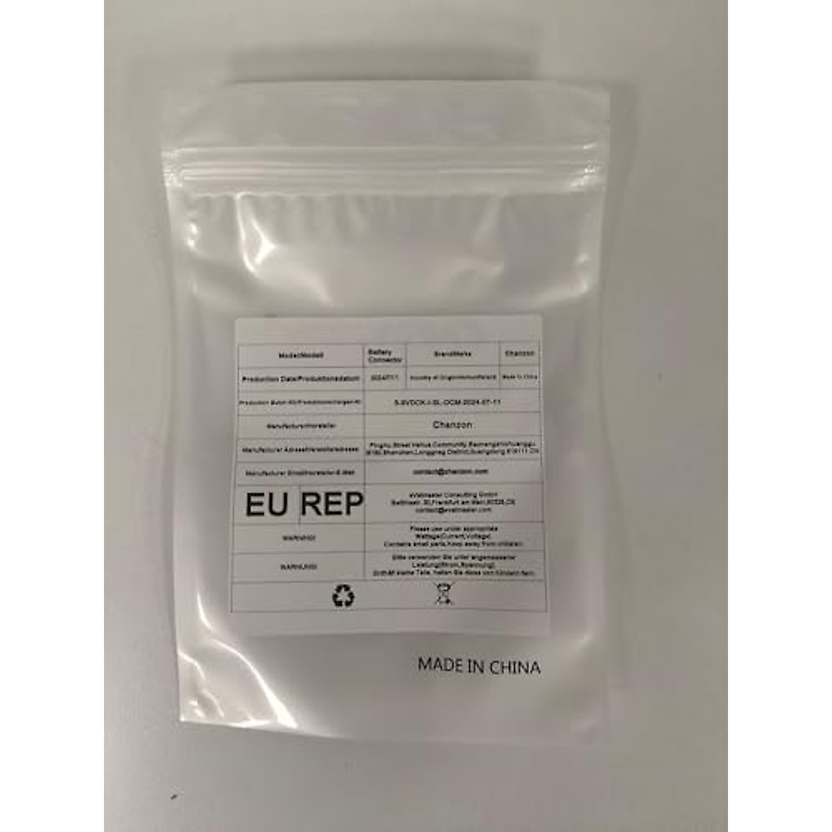 Chanzon UL Wires 9v Female Connector Battery Clip 2.1mm x 5.5mm Converter 9 Volt Power Eliminator Adapter Supply Plastic I Type 5 Pack Connection