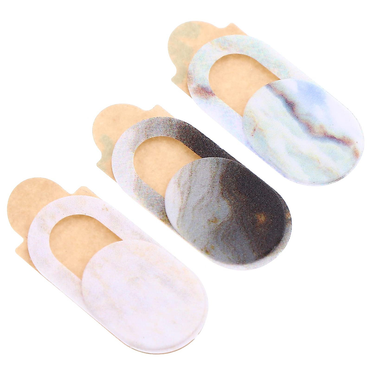 SOLUSTRE 3 Pcs Camera Privacy Cover Phone Webcam Cover Webcam Sticker Tablet Camera Cover Computer Stickers for Laptop Webcam Sliding Cover Slider abs Protective case Personality