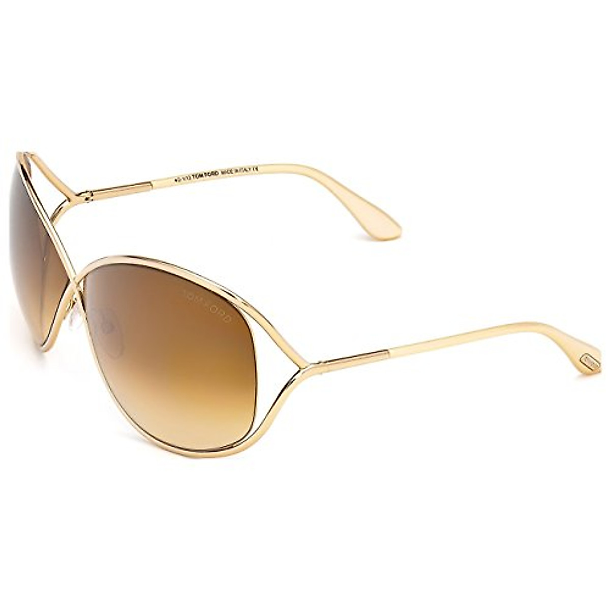Tom Ford Sunglasses - Miranda / Frame: Shiny Rose Gold Lens: Brown Gradient