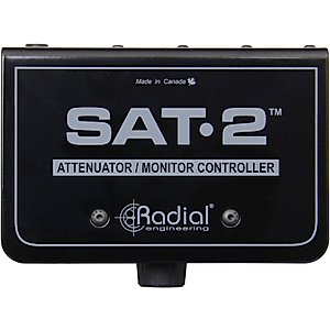 Radial SAT-2 Stereo Audio Attenuator Monitor Controller
