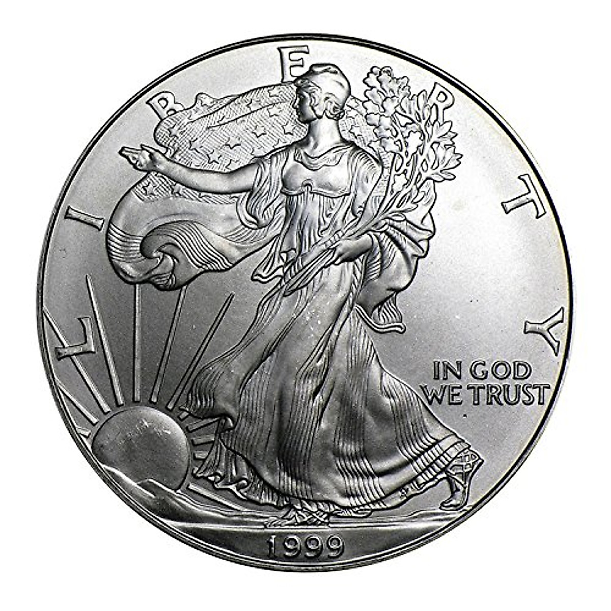 1999 American Silver Eagle $1 Brilliant Uncirculated