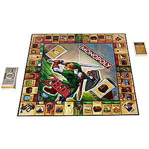 Monopoly Legend of Zelda Collectors Edition Board Game Ages 8 & Up (Amazon Exclusive)