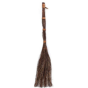 Hand Scented Cinnamon Broom - Traditional Heather Broom - Rustic Décor (36'')