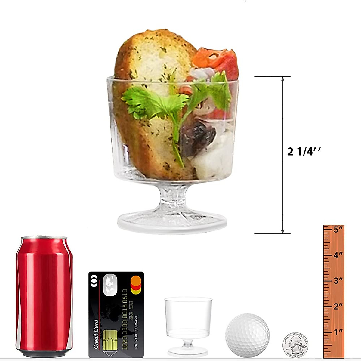 Lakesstory 2 oz Wine Plastic Glassess Pack of 10 Small Wine Sampler Glasses Plastic Wine Glasses 2oz Tasting Drinking Glasses Recyclable Tumbler Mini Dessert Cups Appetizer Cups Degustation