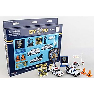 Daron Nypd Playset 14-Piece