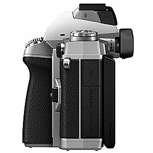 Olympus OM-D E-M1 16MP Mirrorless Digital Camera with 3-Inch LCD (Body Only) (Silver w/ Black Trim)