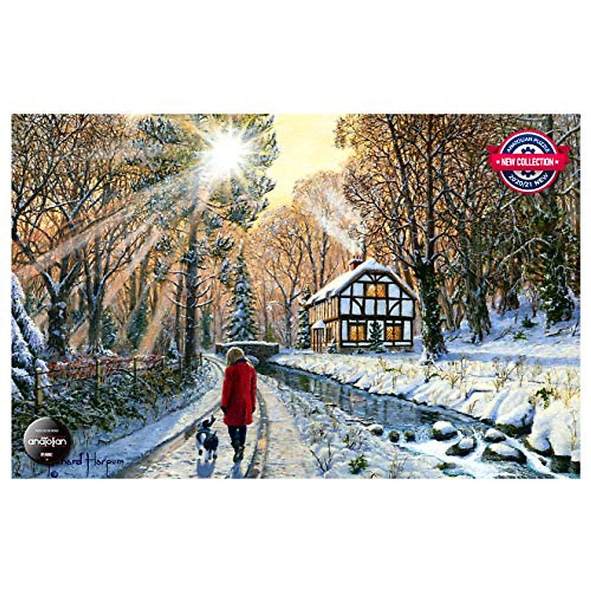 Anatolian Puzzle - Winter Woodland - 2000 Piece Jigsaw Puzzle #3954