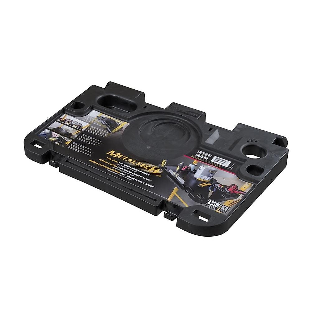 Metaltech CISTR Tool Shelf Jobsite Series 6' Baker Tool Tray Organized Clutter Free Work Area