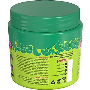Linha Tratamento (#ToDeCacho) Salon Line - Mascara de Babosa (Alerta Salvacao) 500 Gr - (Salon Line Treatment (#IHaveCurls) Collection - Aloe Vera Mascara (Rescue Alert) Net 17.63 Oz)