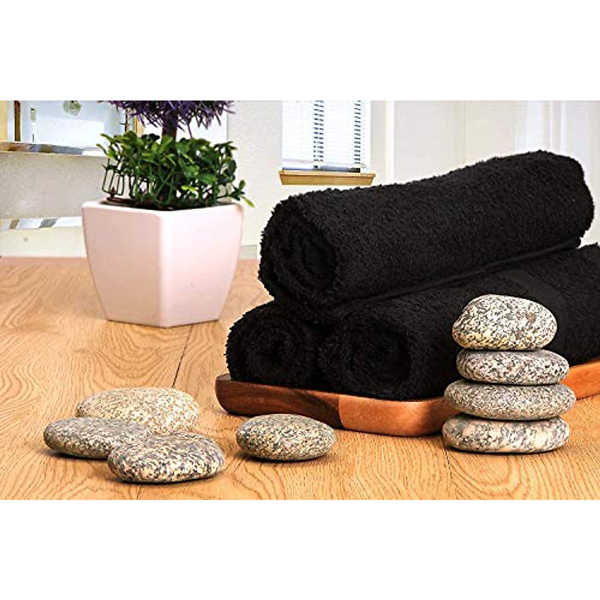 Simpli-Magic Towels, 16"x27", Black 24 Count