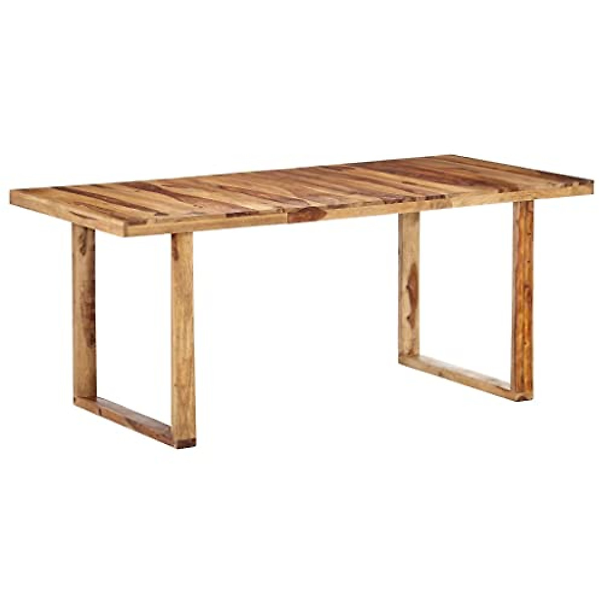 WHOPBXGAD Dining Table,Wooden bar Table, Dining Room Counter Suitable for Living Room, Dining Room, Bistro Table,70.9"x35.4"x29.9" Solid Sheesham Wood
