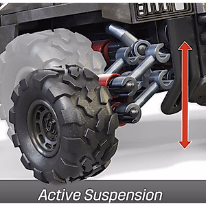 Mega Halo Infinite Toy Car Building Toys Set, UNSC Razorback Blitz Vehicle with 303 Pieces, 4 Micro Action Figures and Accessories, Gift Ideas