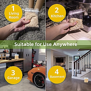 Careland Rodent Repellent Pouches Mouse Repellent, Natural Pest Repeller for Indoor, Peppermint Oil to Repel Rodents, Mice, Rats & Other Pests - 8 Pouches