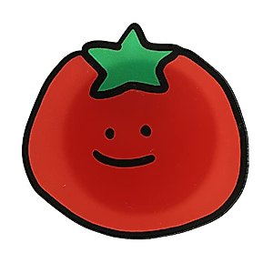 ONLYOU GRIPTOK Phone Grip Korean Grip Tok Vegetables Design Simple Cute Funny Unique Phone Stand Drop Prevention Matching Women Women Tomato