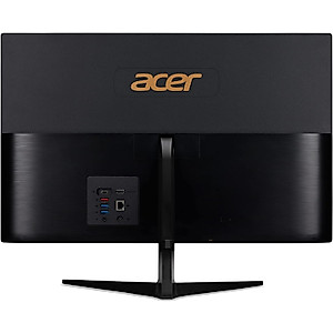 acer Aspire C24 23.8" FHD All in One Desktop Computer, 12th Gen Intel 6-Core i3-1215U Processor, 16GB RAM 512GB SSD, Wi-Fi 6, Wireless Keyboard and Mouse,Windows 11 Home, Black