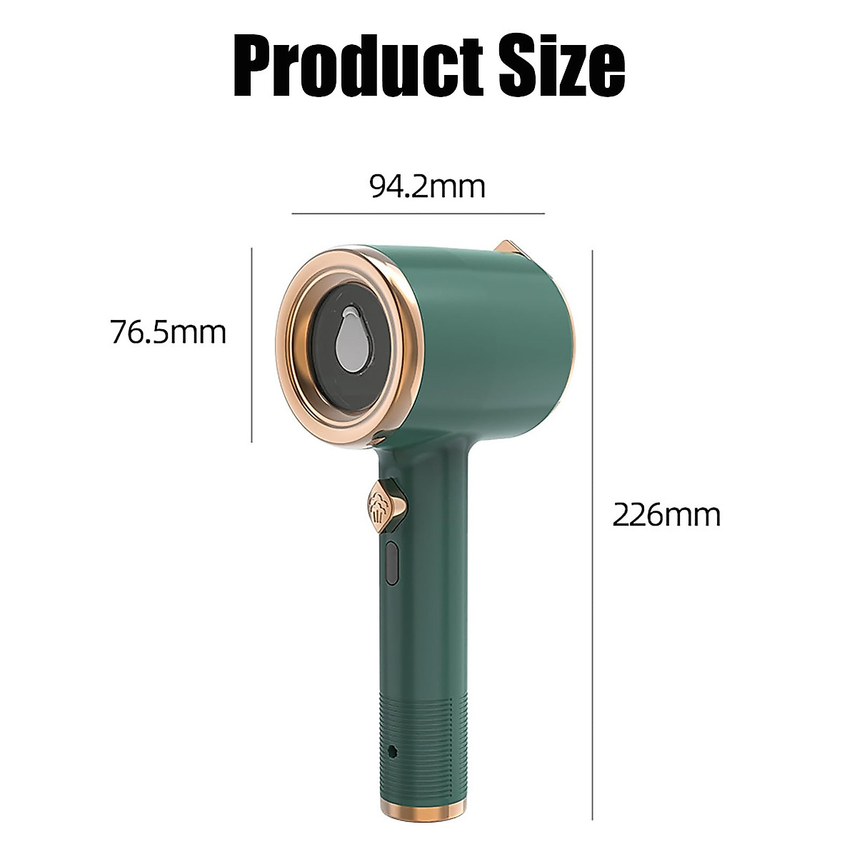 Portable Mini Ironing Machine, Travel Mini Steam Iron, Handheld Mini Ironing Machine for Clothes, Fast Preheating Steam Dry Ironing for Home and Travel (Beige)