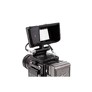 Wooden Camera LCD Sun Shade for Monitors 4 to 5-Inches, Monitor Hood with All-Sides Coverage and Flexible Bottom for Easy Access