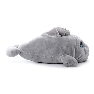 The Petting Zoo Mom and Baby Manatee Stuffed Animal, Gifts for Kids, Pocketz Ocean Animals, Manatee Plush Toy 15 inches