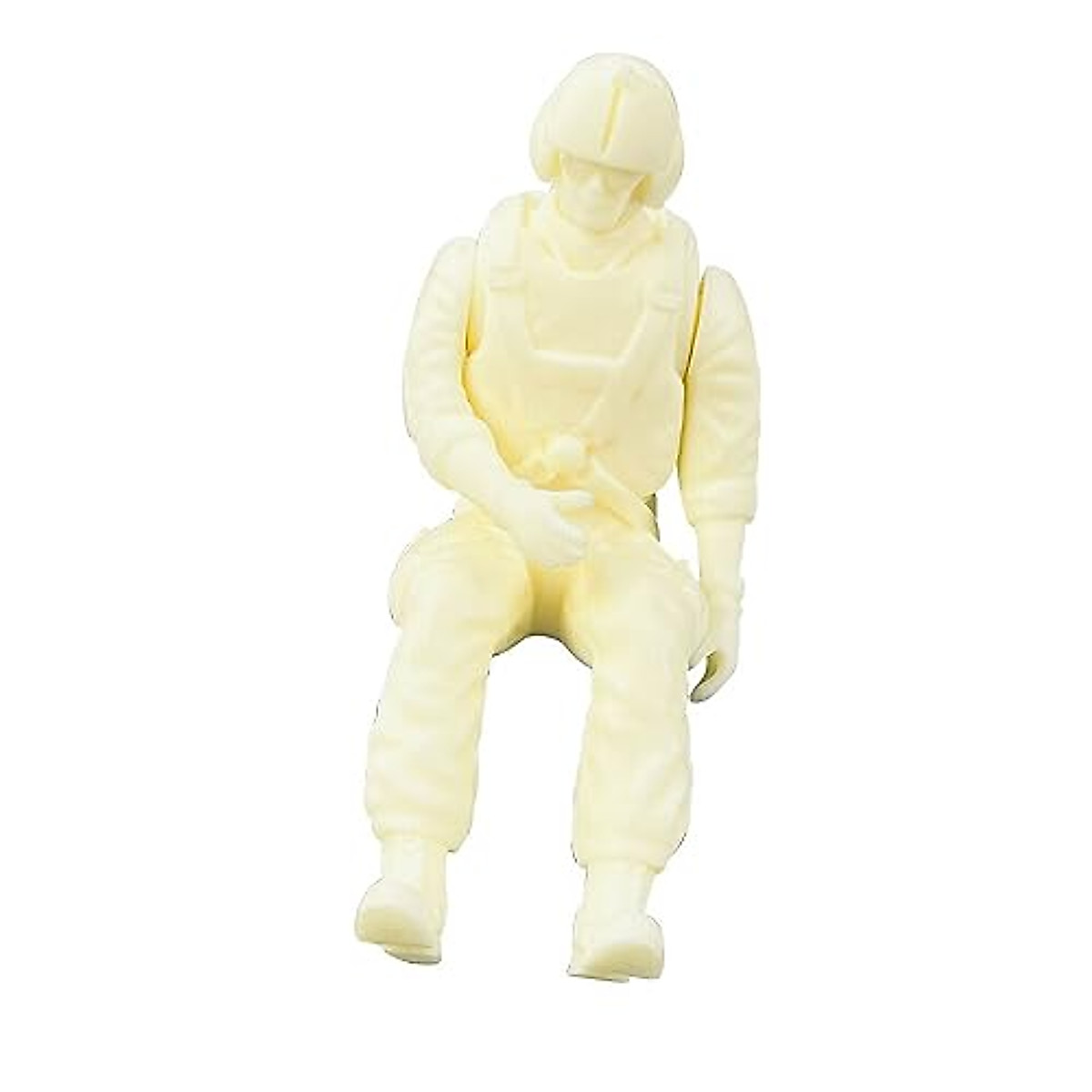 1pc Pilot Figures Toy for 500/600/700/800 Roban RC Helicopter Model Light Weight (for 500UH60/500AH1)