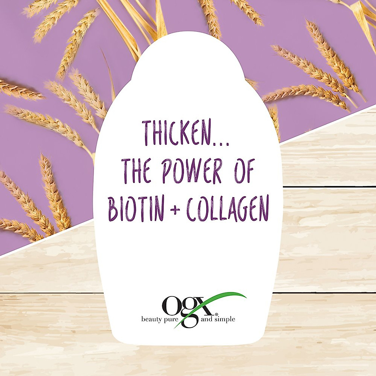 OGX Thick & Full + Biotin & Collagen Conditioner, 13 Ounce