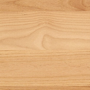 TFKitchen Floating Shelves Solid Wood and Veneer Construction, Alder Shelf Unfinished, 36 x 10 Inches