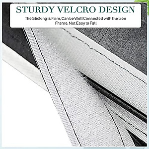 Creproly Bedside Caddy/Hanging Storage Bag for Headboards Bunk Hospital Beds Dorm for Storage Books, Keys, Mobile Phones (Black)