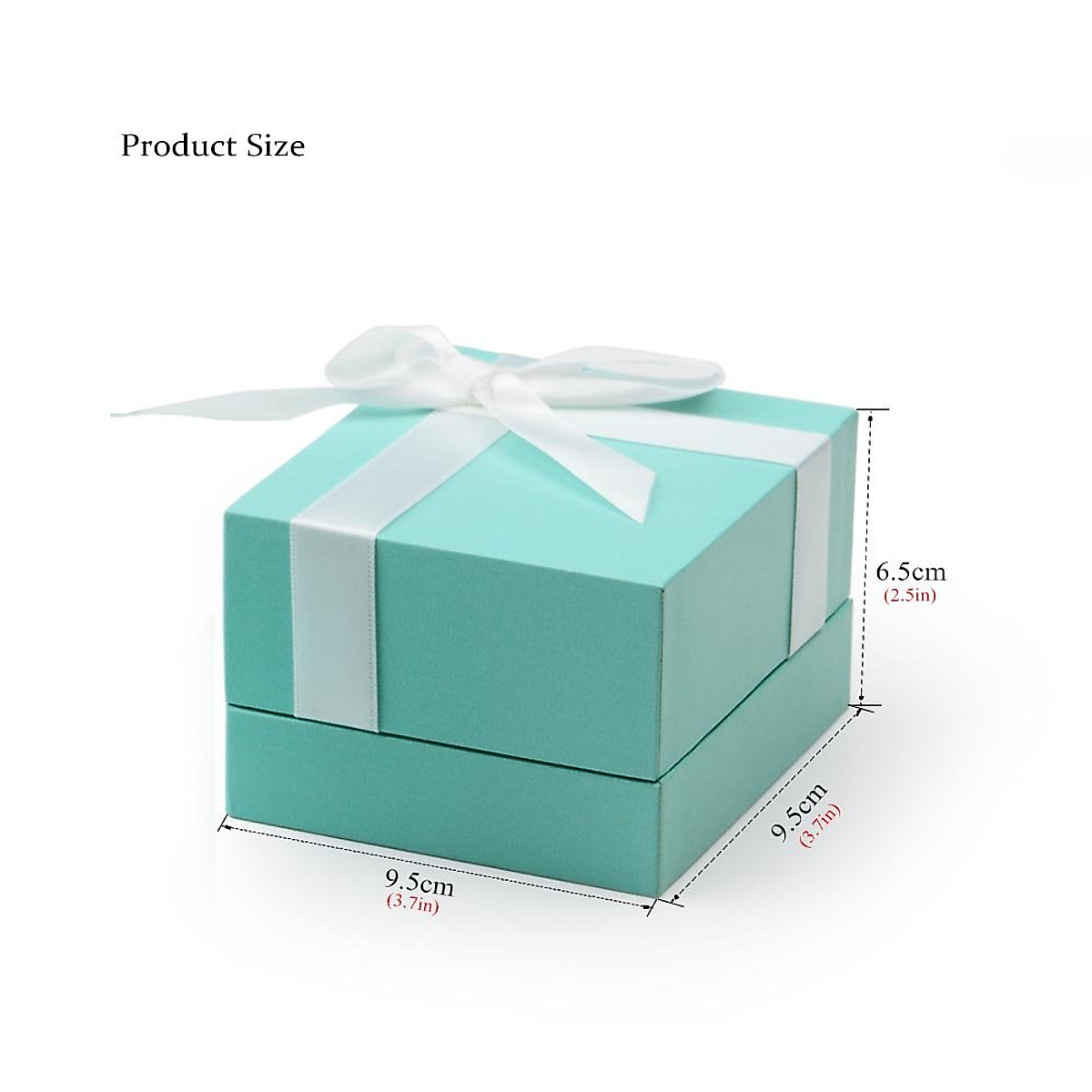 Oirlv Vintage Velvet Bracelet Gift Box Jewelry Bangle Gift Box with Ribbon for Wedding, Engagement, Proposal, Birthday and Anniversary