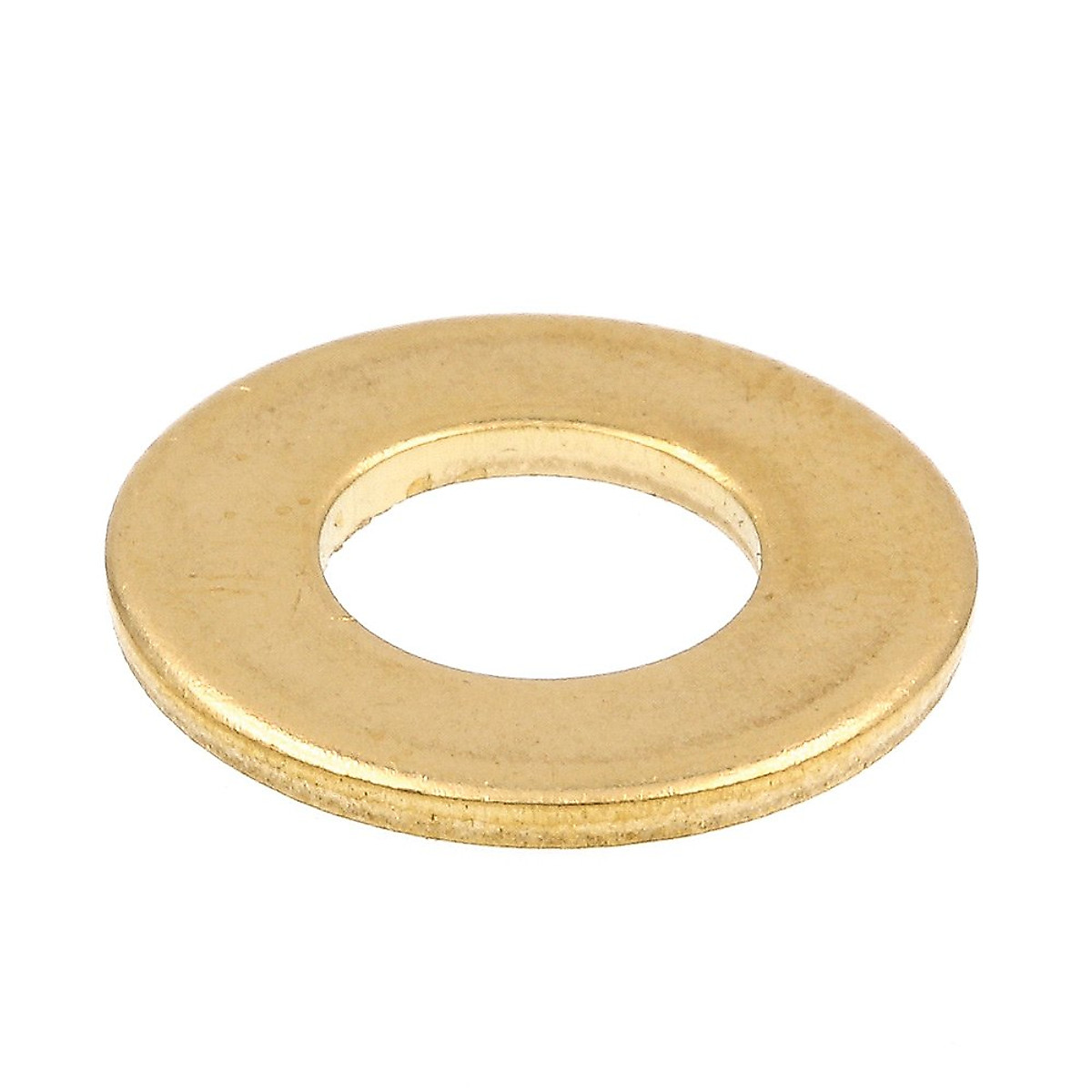 Prime-Line 9079932 Flat Washers, SAE, 5/16 In. X 3/4 In. OD, Solid Brass (50 Pack)